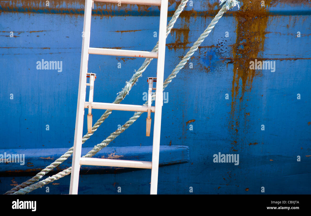 Ladder on a boat hi-res stock photography and images - Alamy
