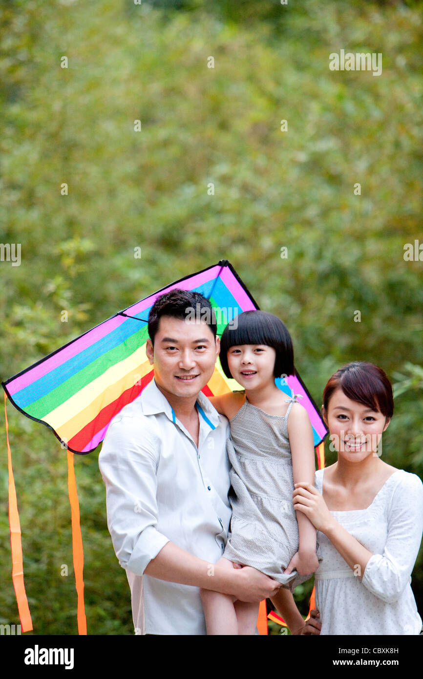 Family in a common community Stock Photo - Alamy