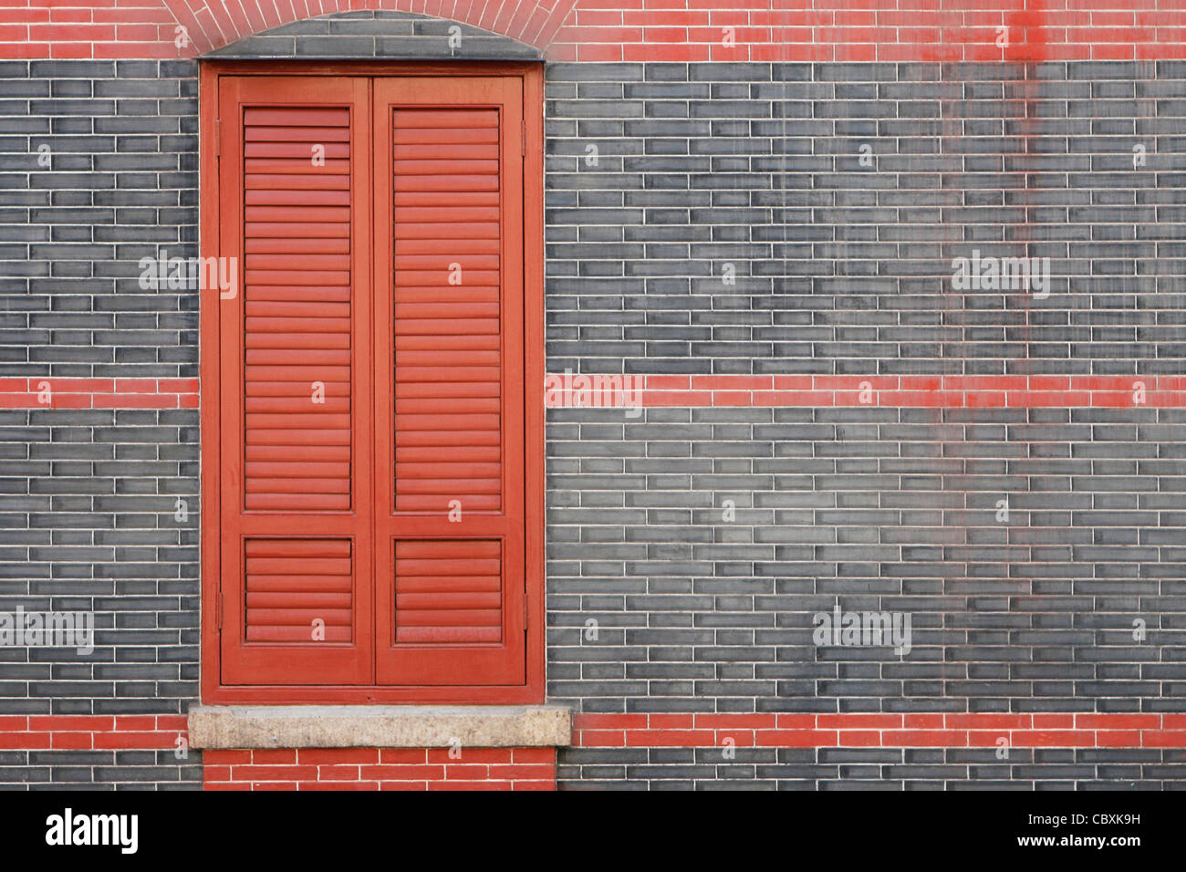 Window in Xintiandi, Shanghai, China Stock Photo - Alamy