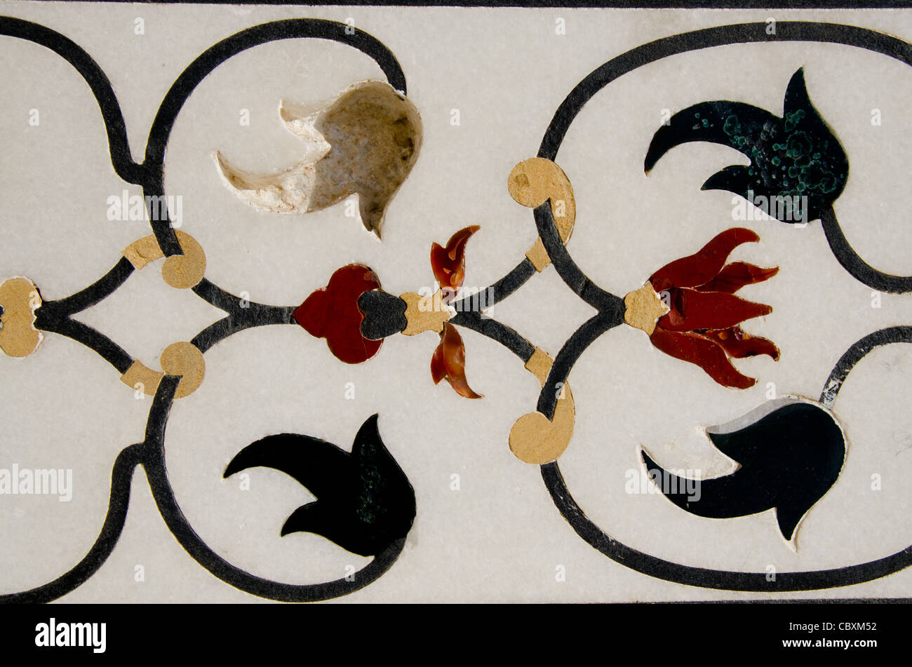Marble inlay work taj mahal hi-res stock photography and images - Alamy