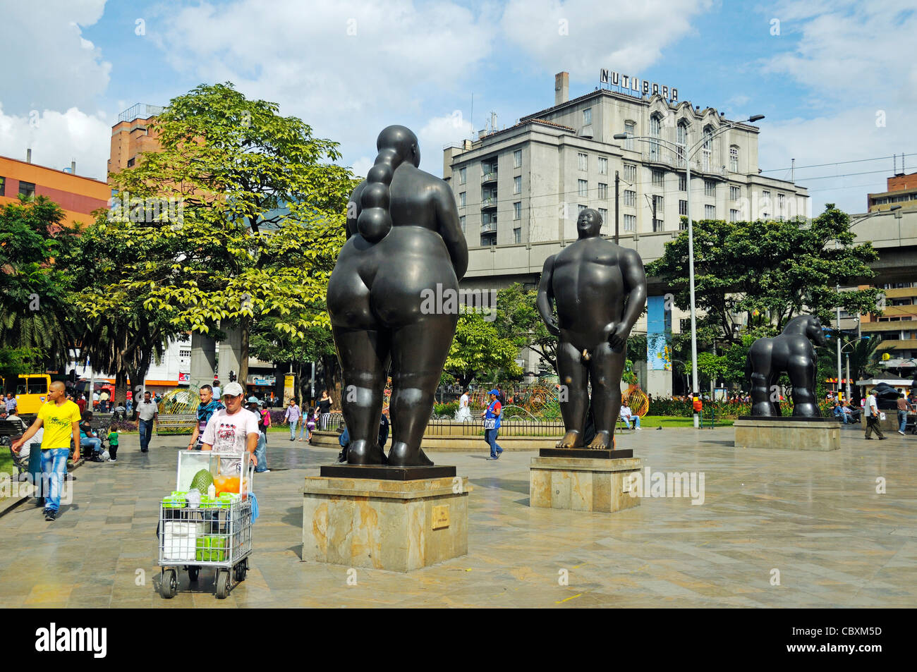 Plaza botero medellin hi-res stock photography and images - Alamy