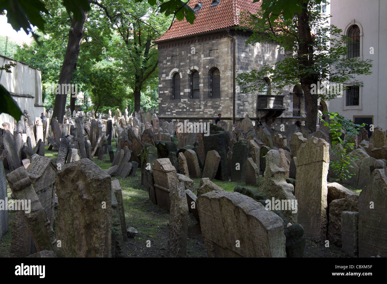 Old Jewish Cemetery, Prague Stock Photo - Alamy