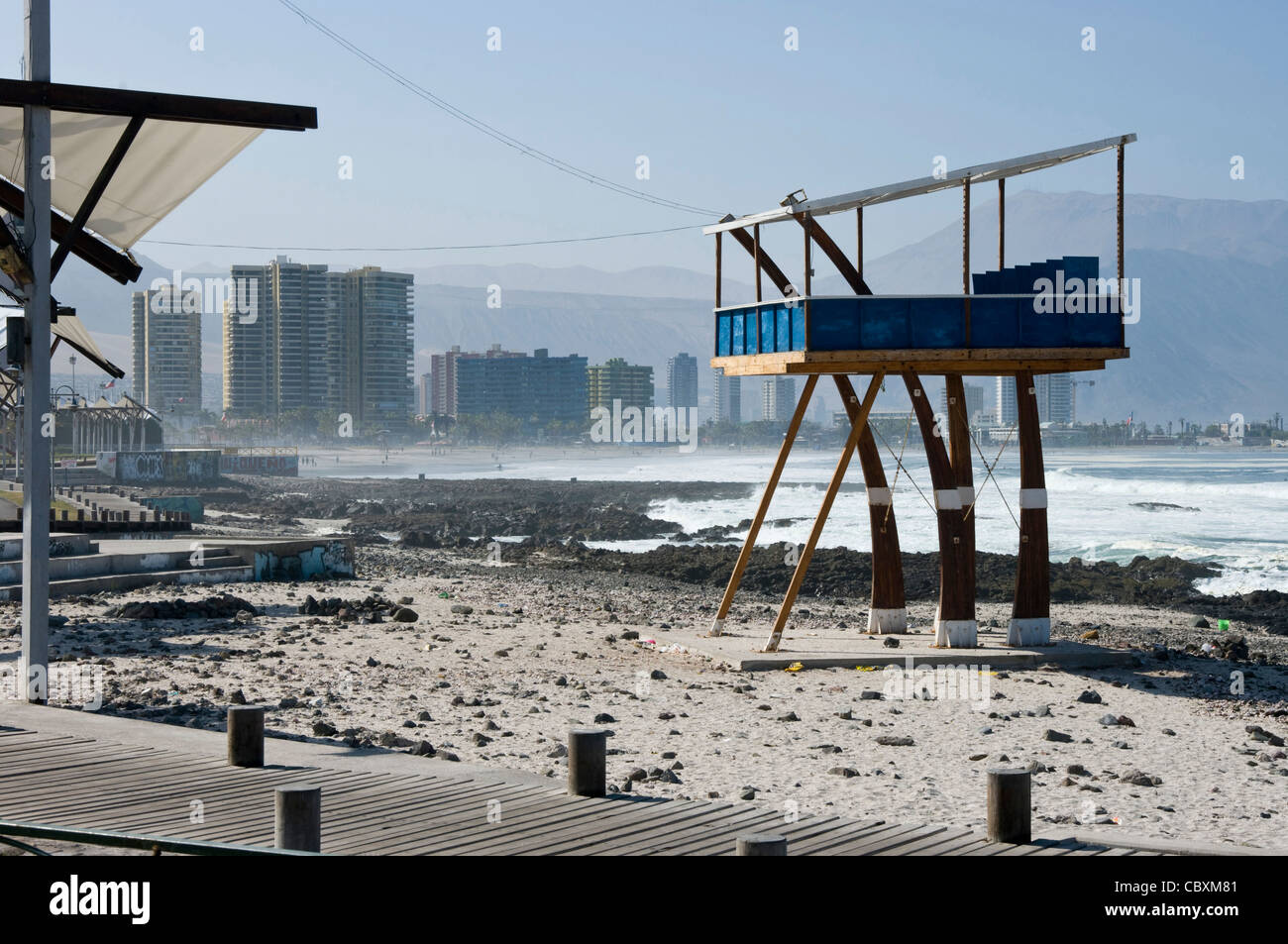 Chile. Iquique city. Cavancha beach Stock Photo - Alamy