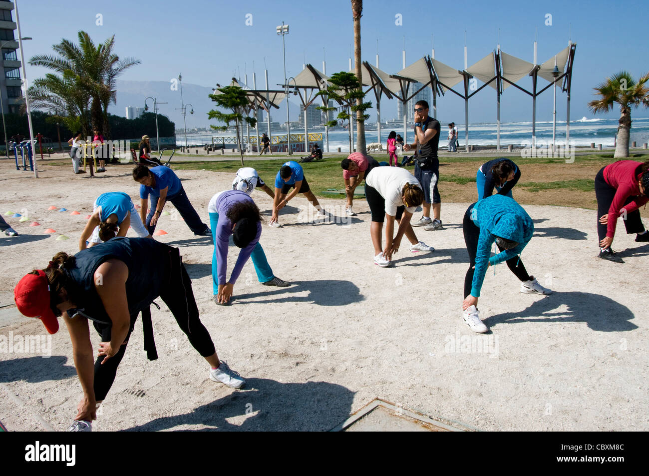 Beach Gymnastics High Resolution Stock Photography and Images - Alamy