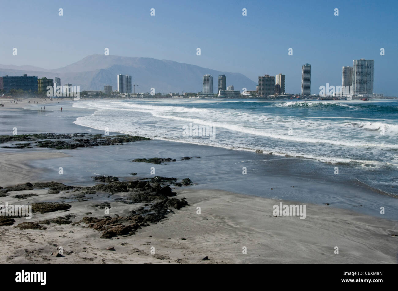 Chile Iquique City Cavancha Beach High Resolution Stock Photography and ...