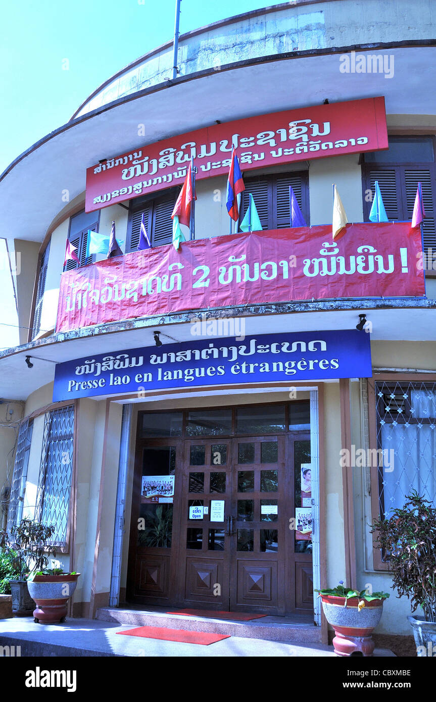 Laos vientiane press hi-res stock photography and images - Alamy