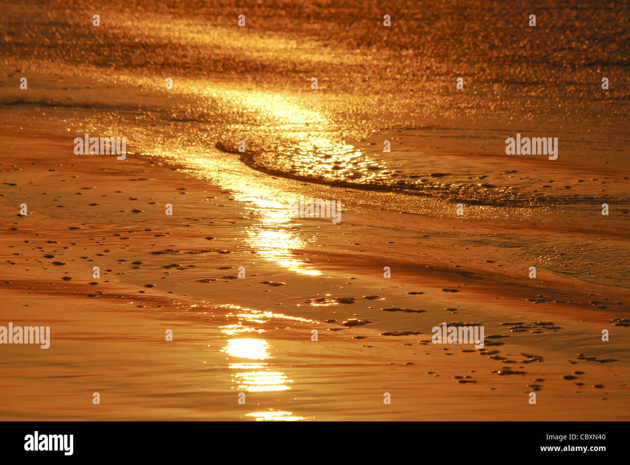 sun light reflection on the sea Stock Photo - Alamy