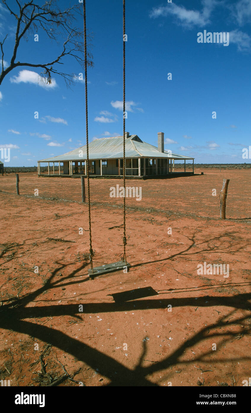 Moorna Station in the Murray Outback of Wentworth, New South Wales ...