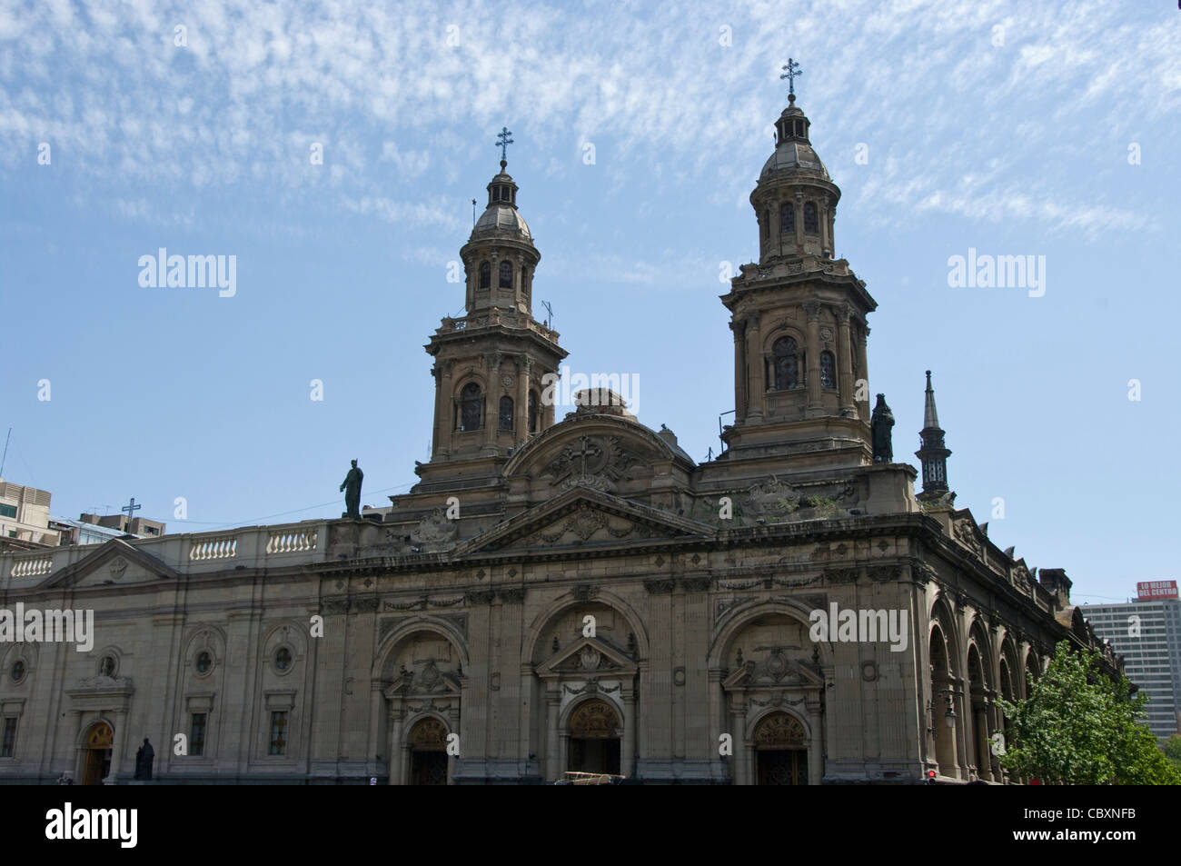 Metropolitan cathedral of santiago hi-res stock photography and images ...