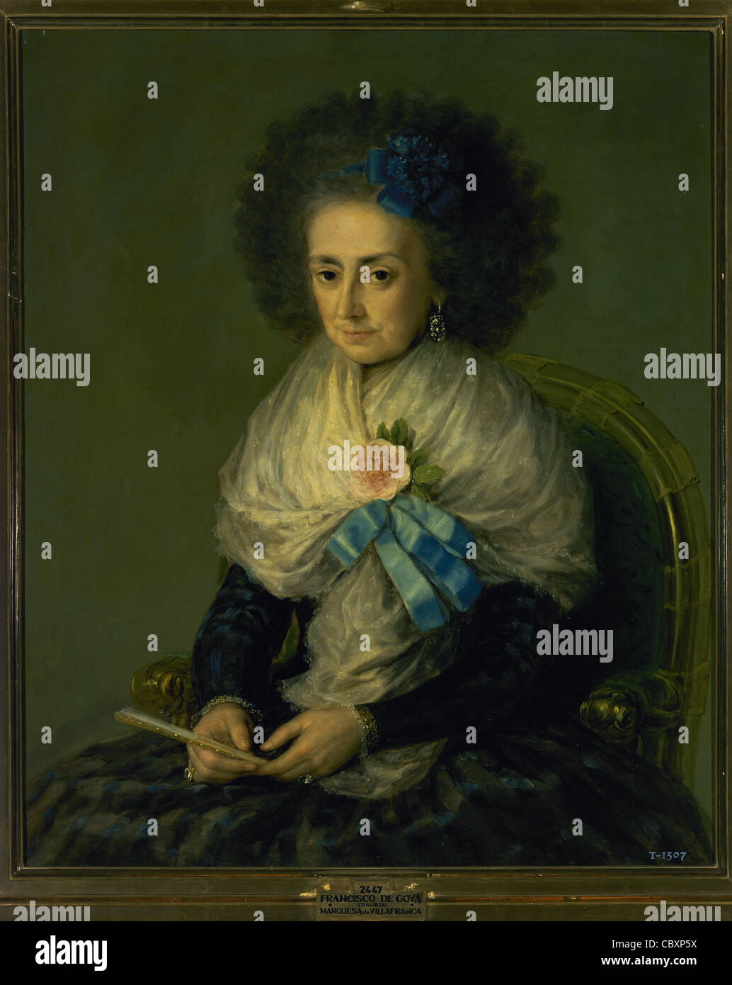 Francisco de Goya (1746-1828). Spanish painter. Portrait of Maria ...