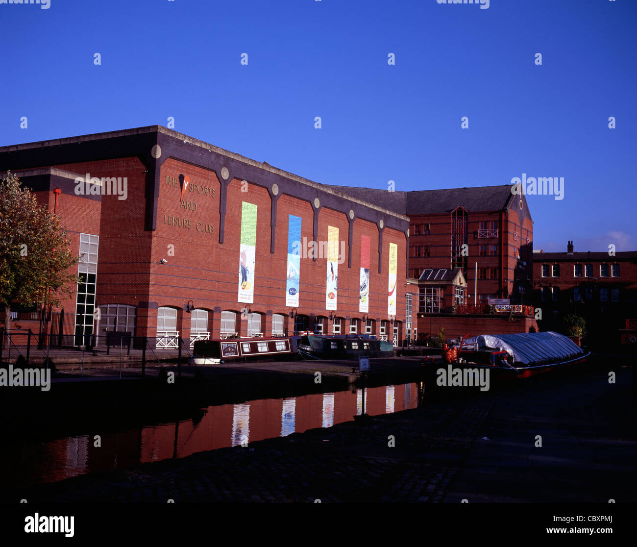 The Castlefield Hotel Castlefield Canal Basin Manchester England Stock ...