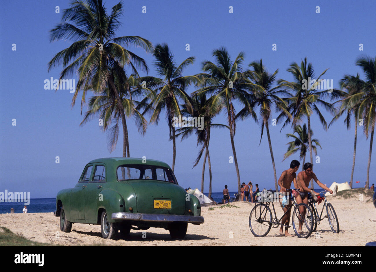 Cuba beach holiday Stock Photo - Alamy