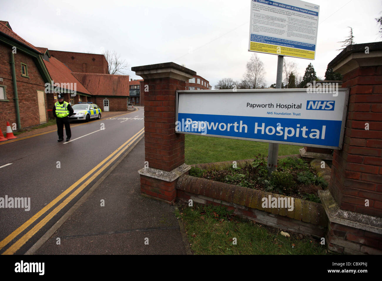 PAPWORTH HOSPITAL CAMBRIDGESHIRE Stock Photo - Alamy