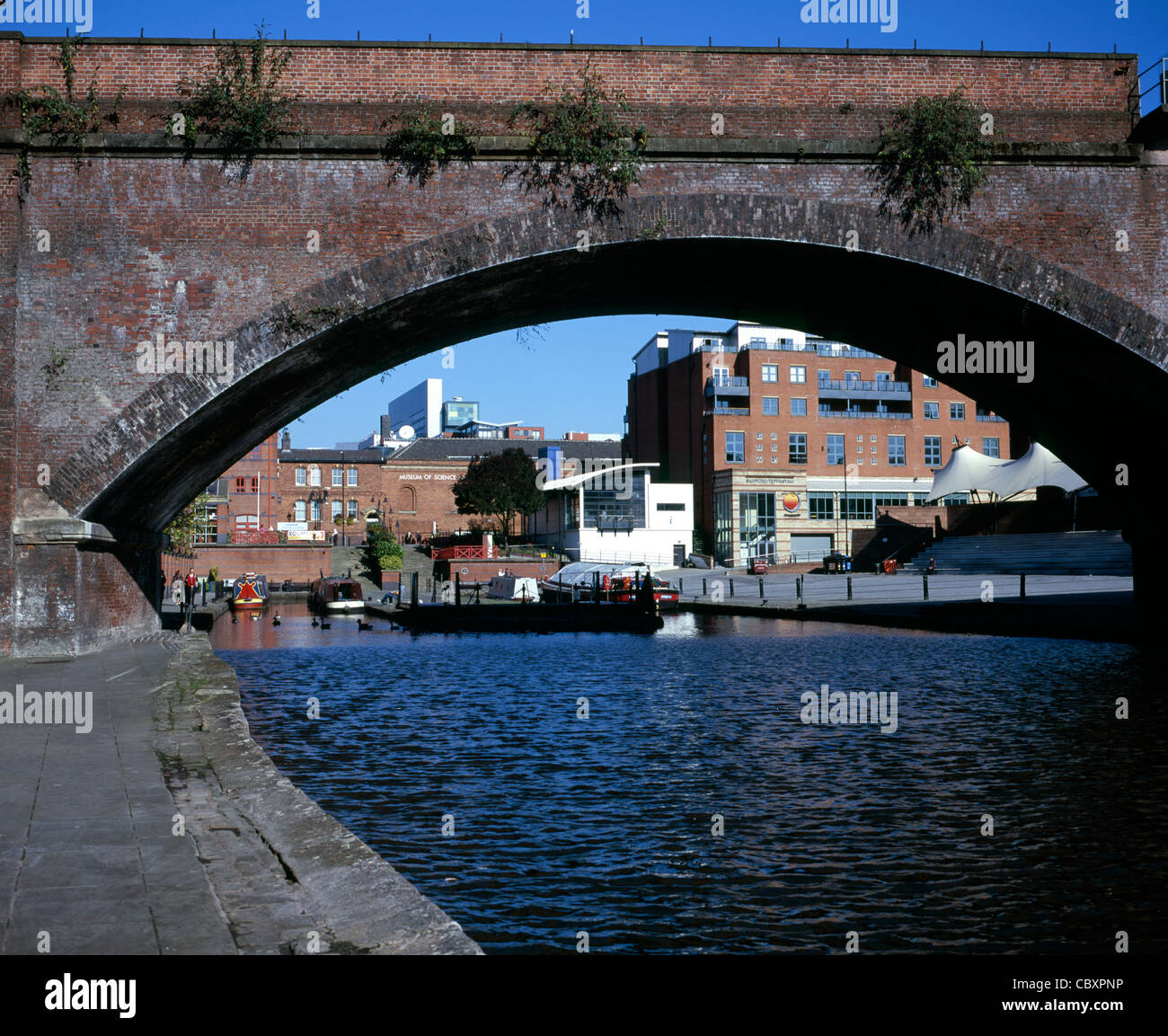 Castlefield Canal Basin near the junction of The Rochdale and ...