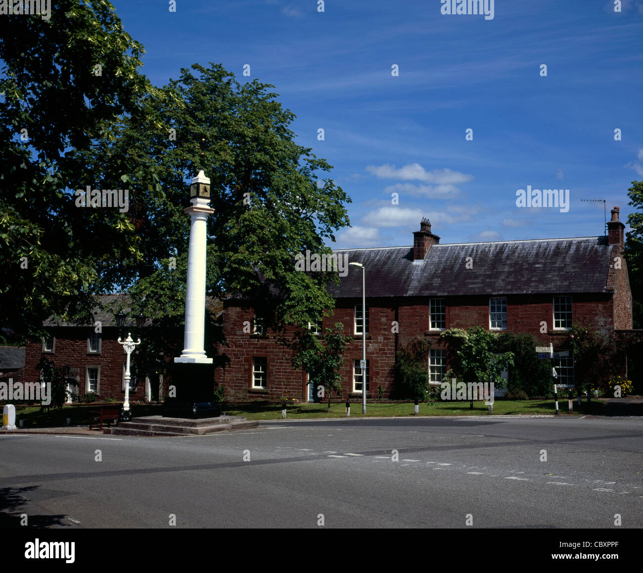 The High Cross Boroughgate Appleby-in-Westmorland Cumbria England Stock ...