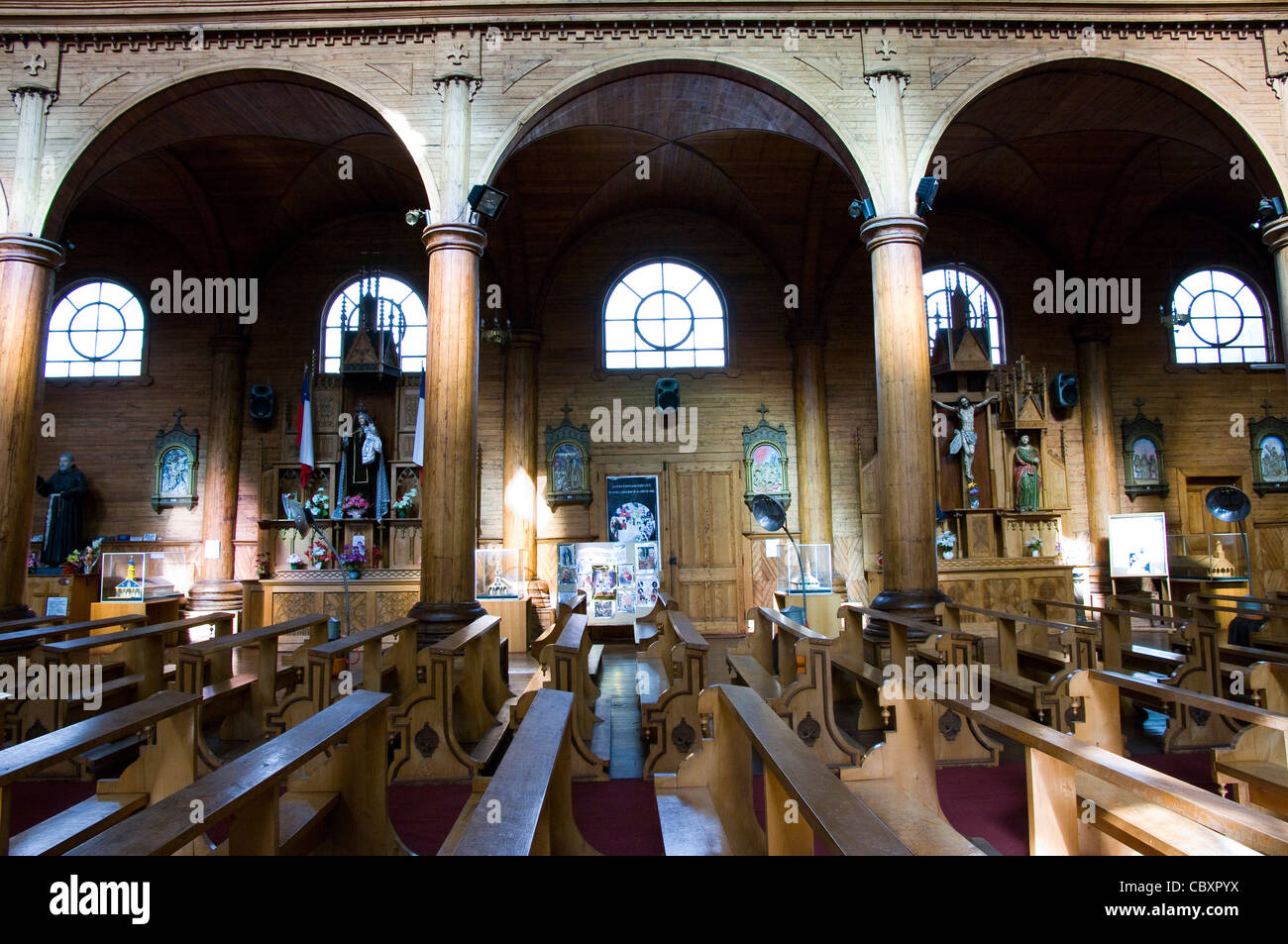 Castro chile church hi-res stock photography and images - Alamy