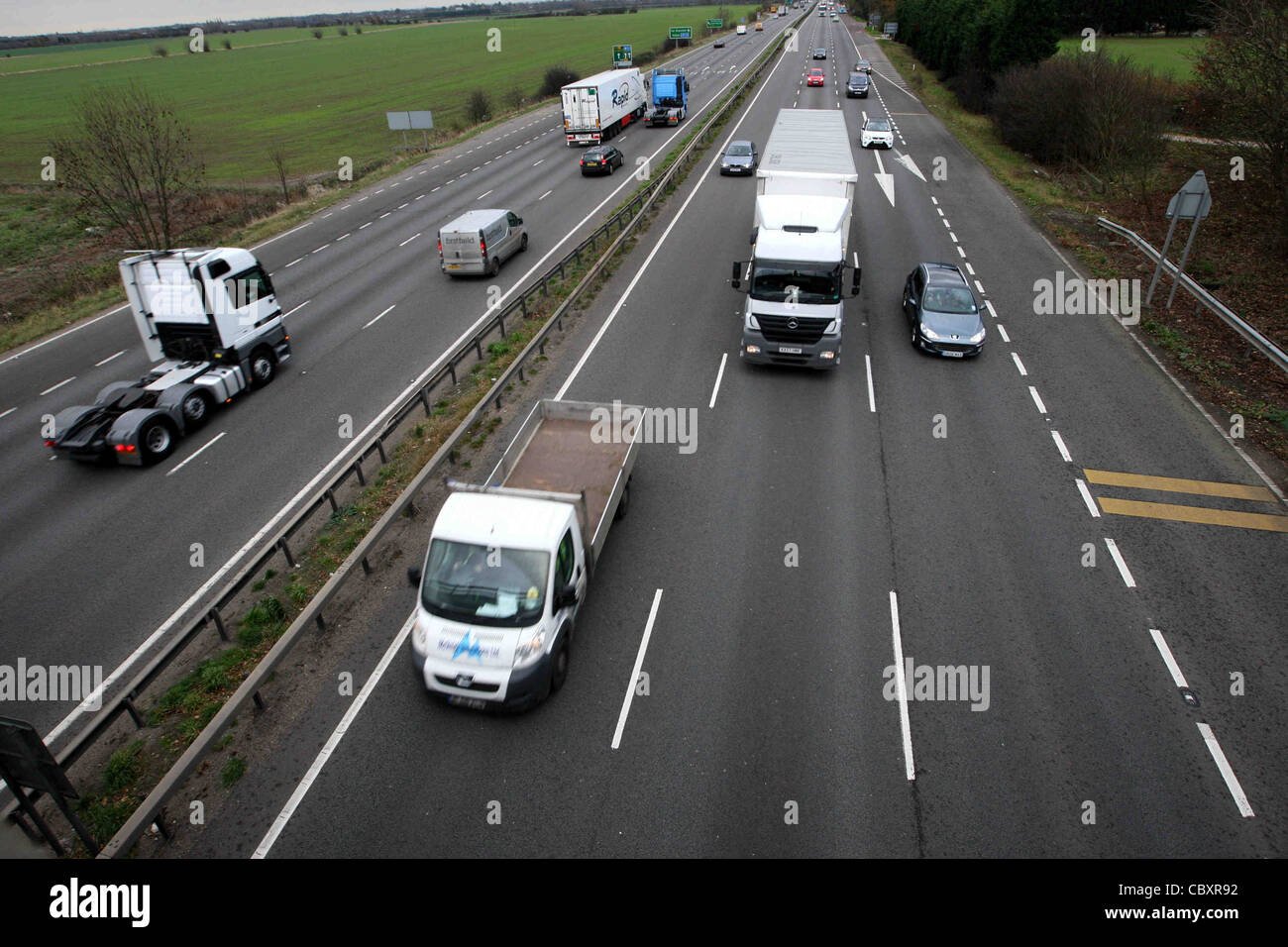 A14 trunk road upgrade cambridge hi-res stock photography and images ...