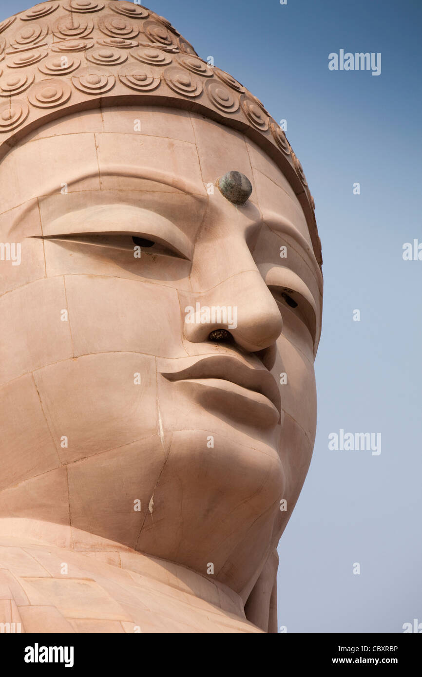 Indian Buddha Statue Face