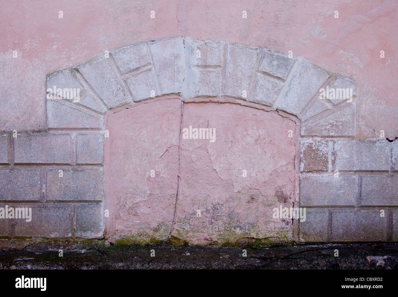 Architectural ancient wall background. Wall of old abandoned building ...