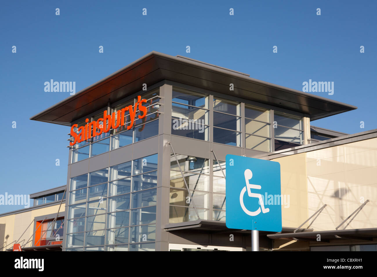 Sainsbury's Super Store Tollgate Stanway Colchester Essex Signage ...
