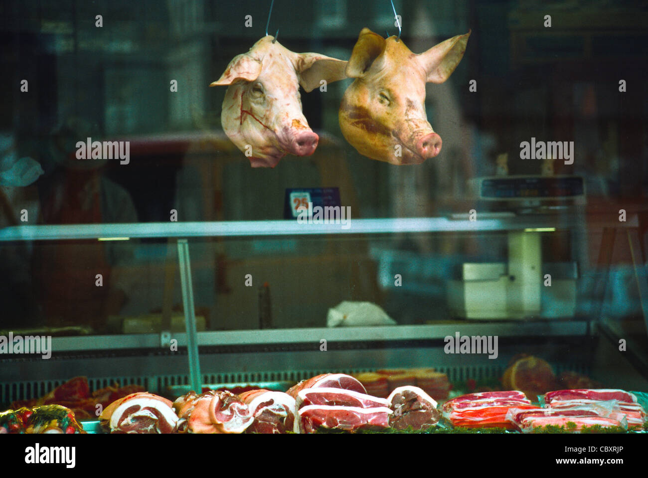 Butcher shop in Kinsale, County Cork, Ireland Stock Photo - Alamy