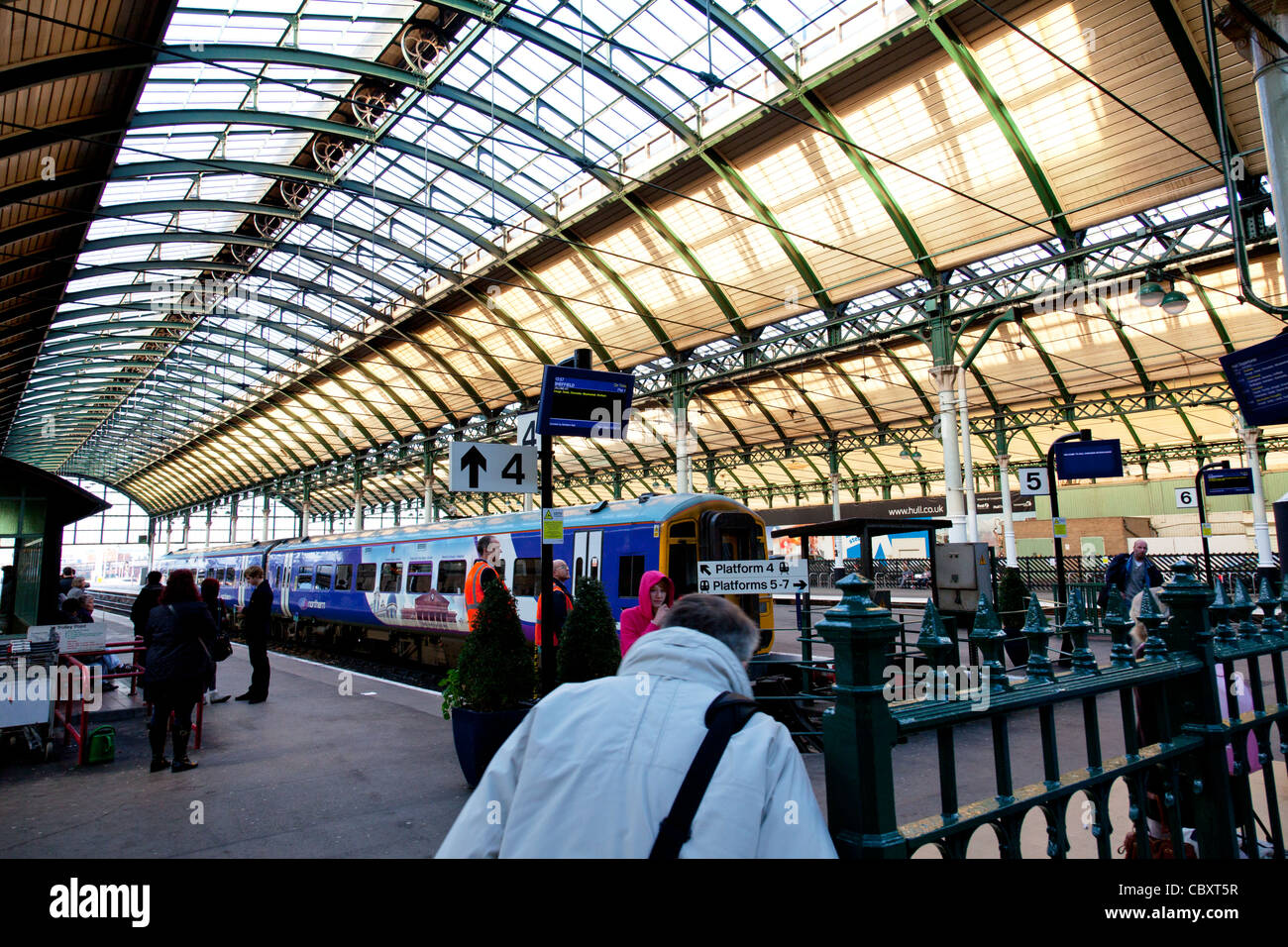 Inside Hull Paragon Interchange is a transport complex in the centre of ...
