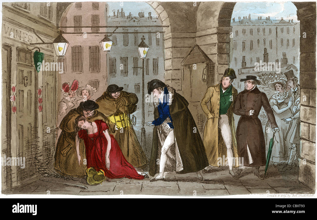 An illustration taken from "Life in London", captioned: One of those ...