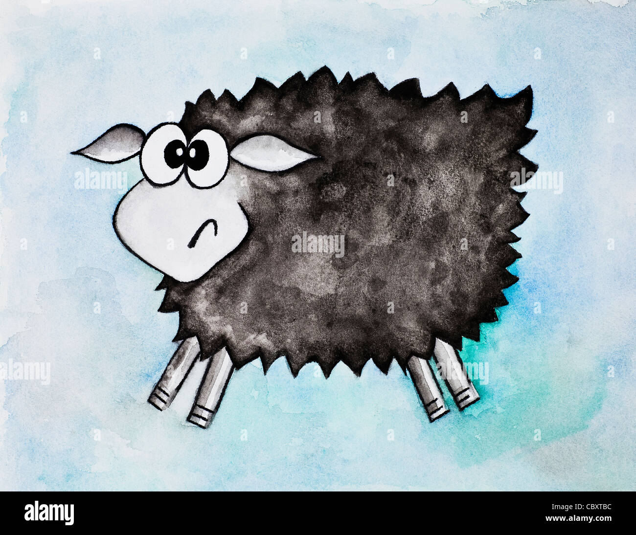Cartoon lamb hi-res stock photography and images - Alamy