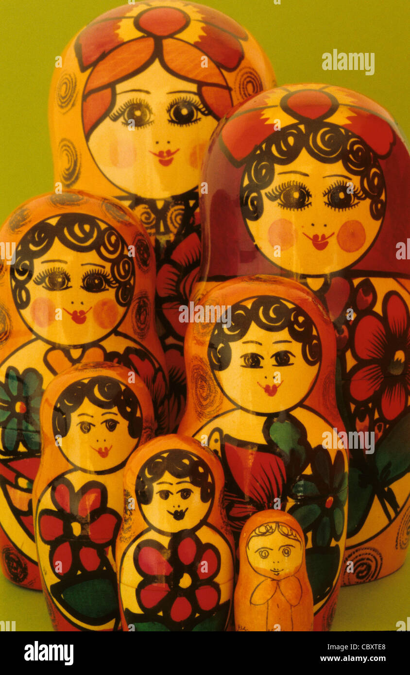 Russian dolls hi-res stock photography and images - Alamy