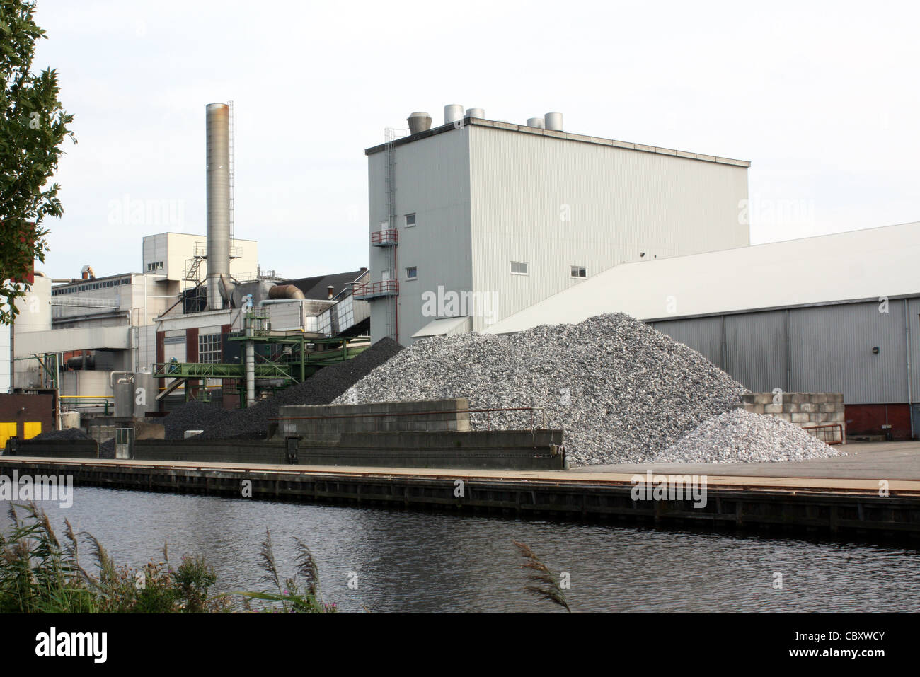 Sugar factory in Hoogkerk in the Netherlands Stock Photo - Alamy