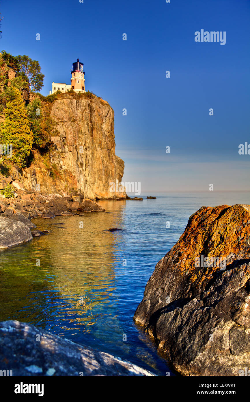 Split Rock Lighthouse Stock Photo - Alamy