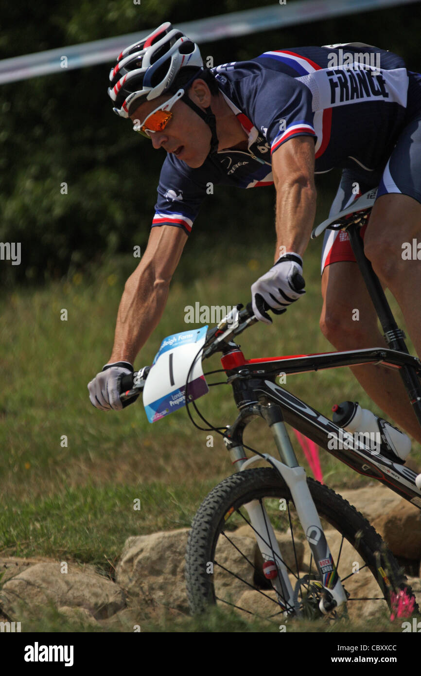 Julien Absalon from France at Hadleigh Farm Mountain Bike Invitational ...