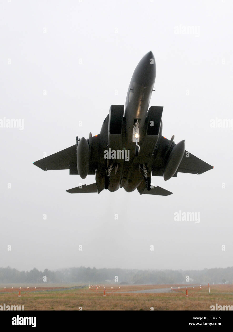 At the barnes air national guard base in westfield hi-res stock ...