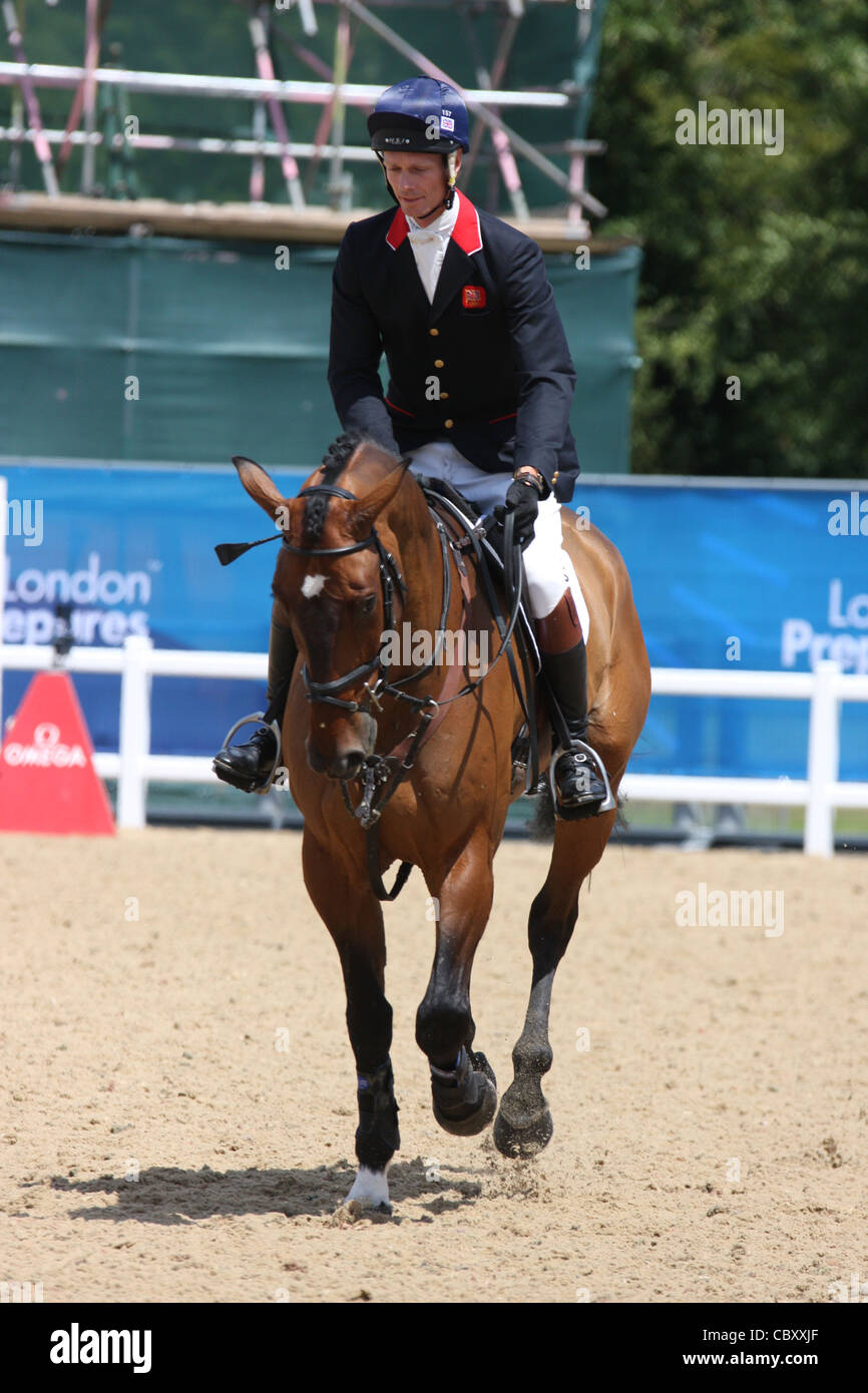 William Fox-Pitt at the Greenwich Park Equestrian event for the "London ...