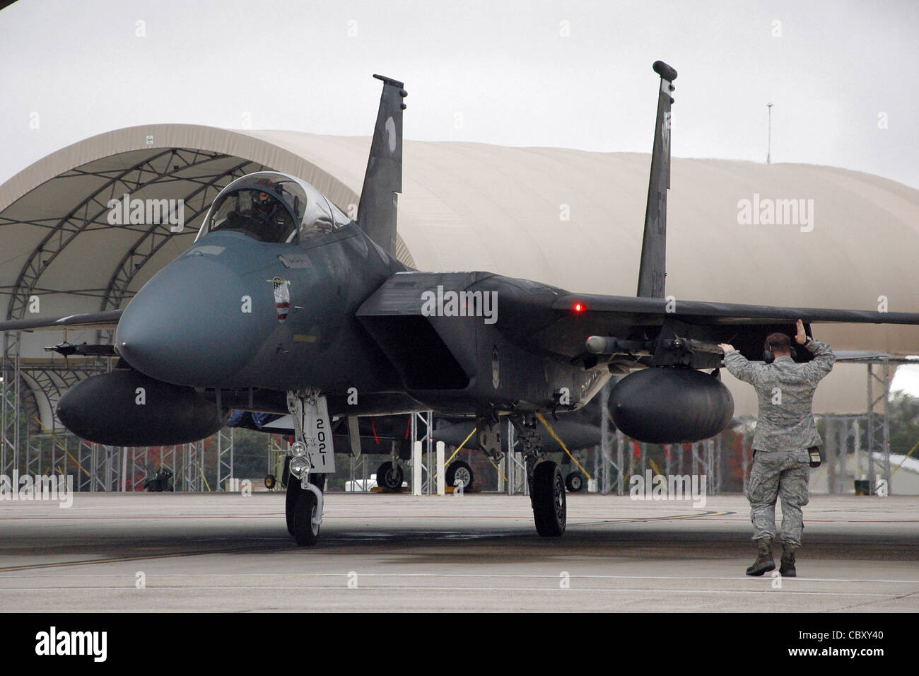 F 15 crew chief hi-res stock photography and images - Alamy