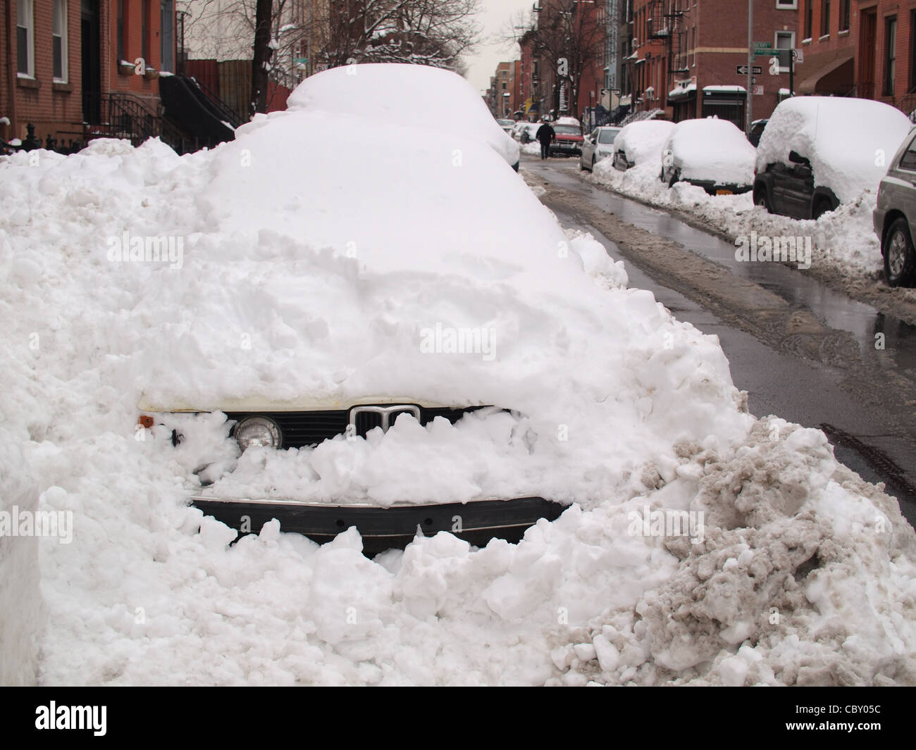 Buried Under Snow Street