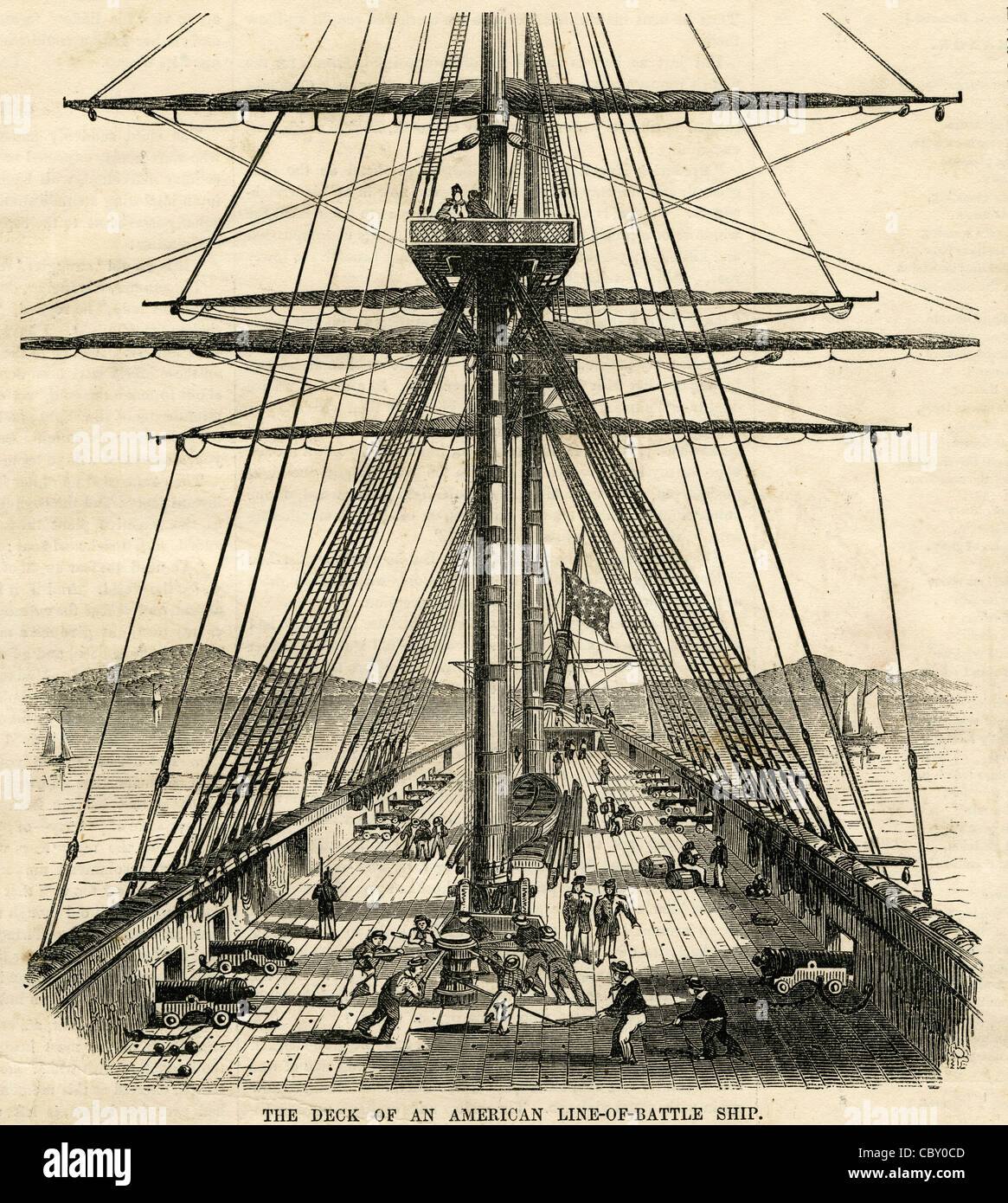 1800s battleship hi-res stock photography and images - Alamy