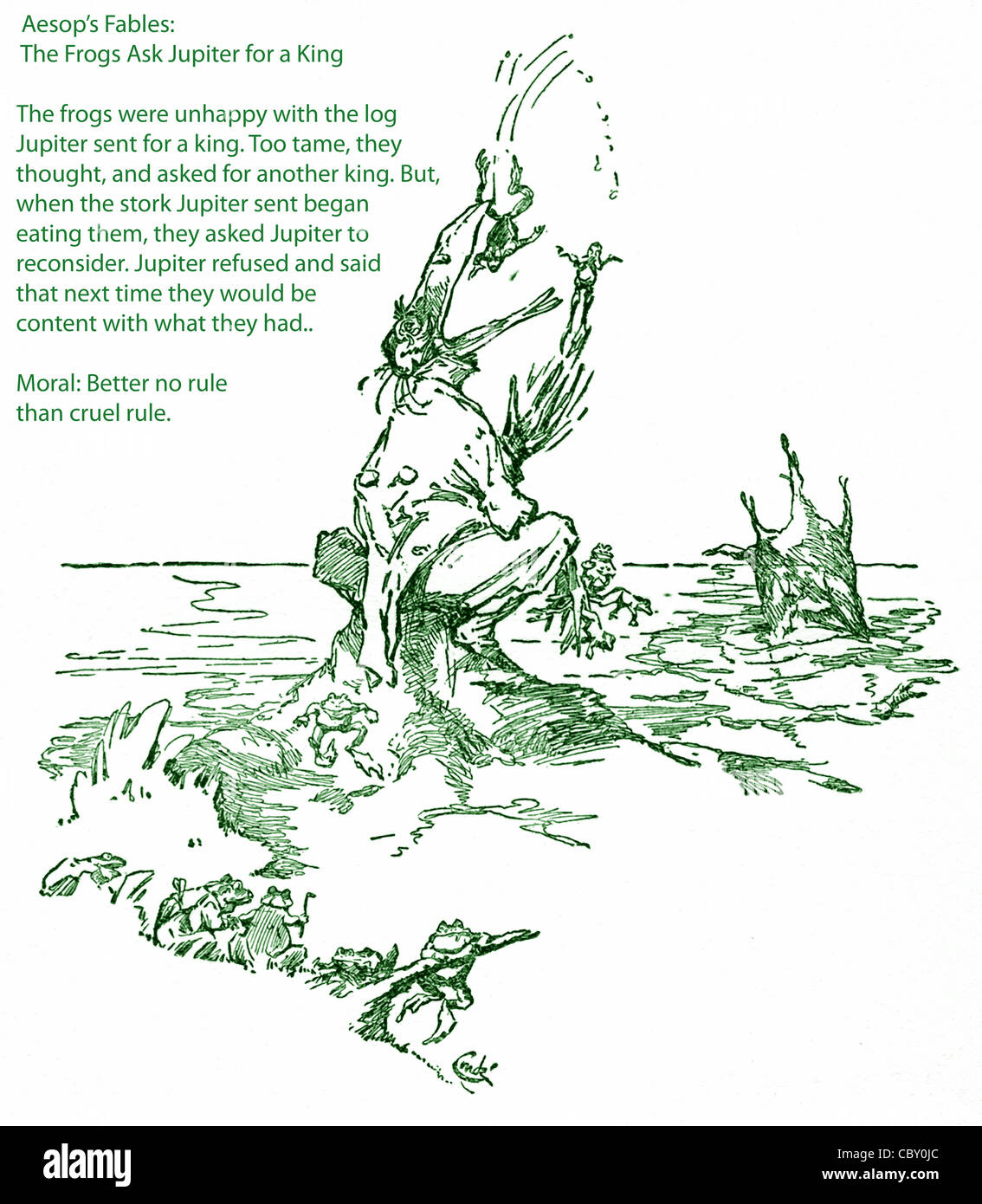 Frogs and king hi-res stock photography and images - Alamy