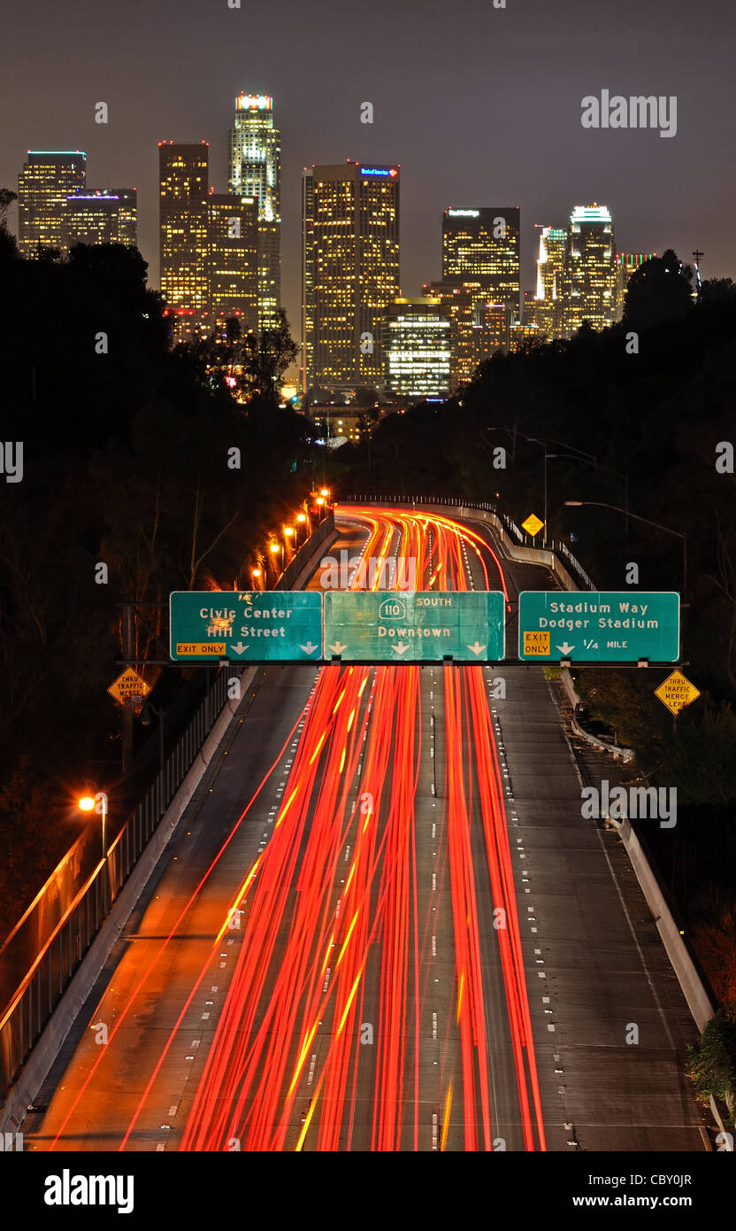 Los angeles freeway hi-res stock photography and images - Alamy