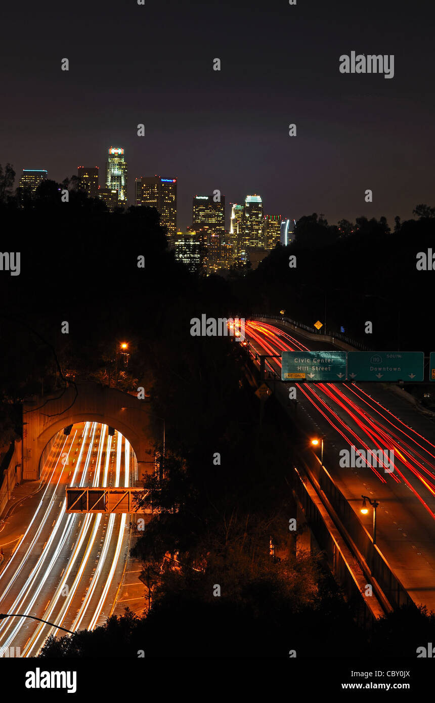 Los angeles freeway hi-res stock photography and images - Alamy
