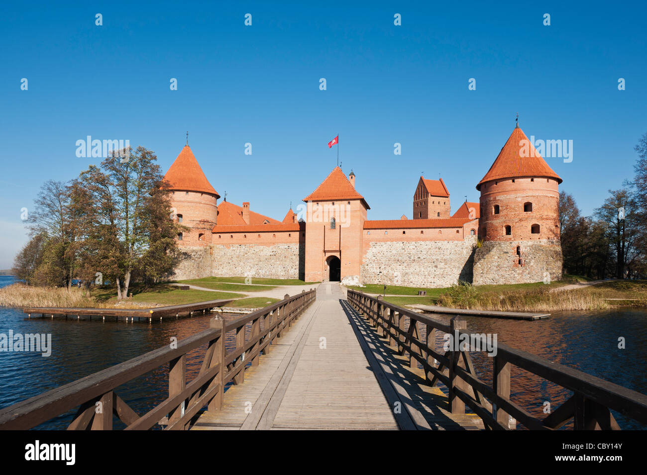 Trakai island castle hi-res stock photography and images - Alamy
