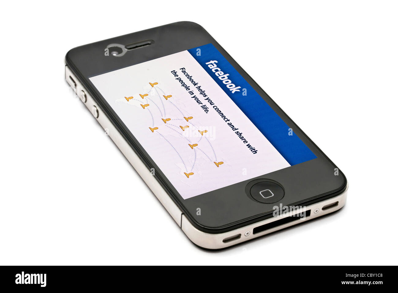 Facebook page app icon hi-res stock photography and images - Alamy