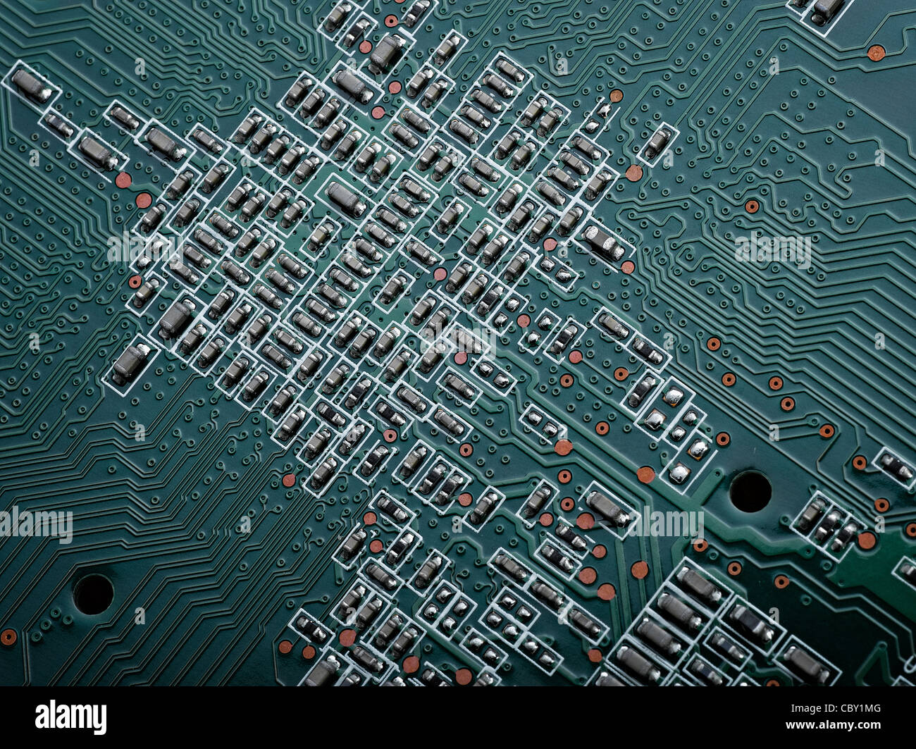 circuit board background Stock Photo - Alamy