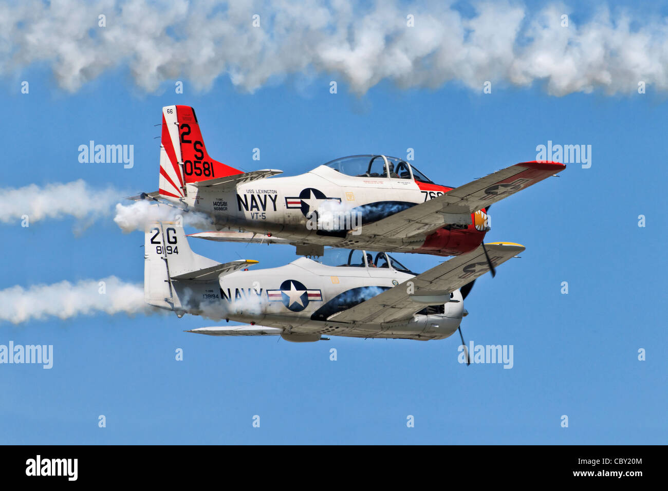 North American T28 Trojan Stock Photo - Alamy