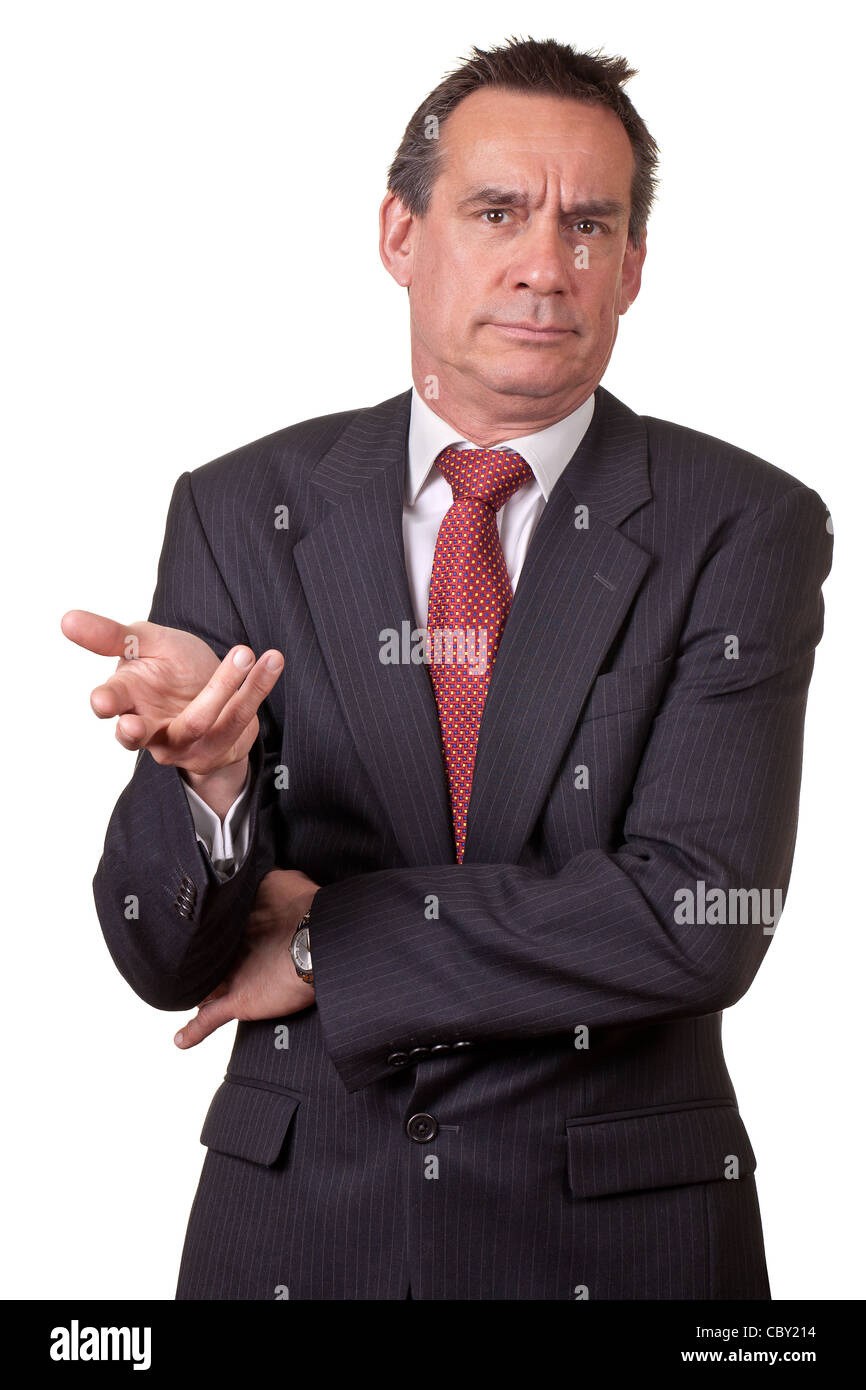 Angry man in suit hi-res stock photography and images - Alamy