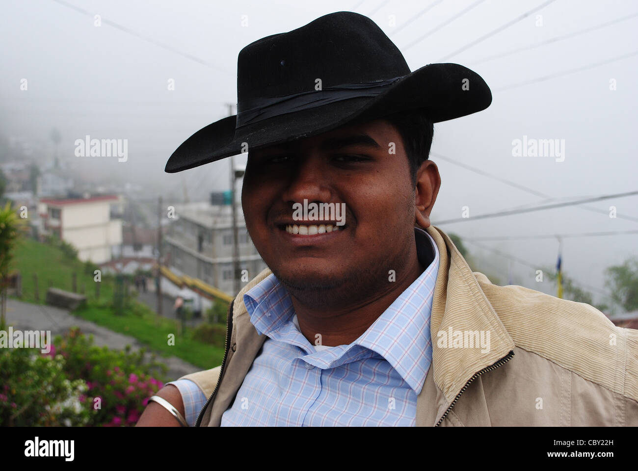 a portrait of an indian man Stock Photo - Alamy
