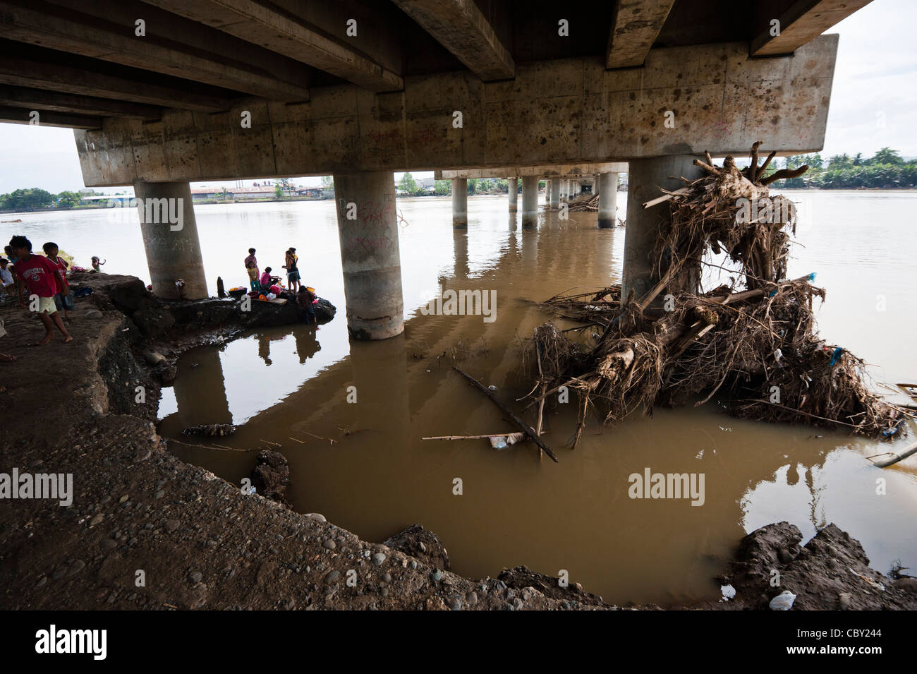 Flood aftermath in Cagayan De Oro, Philippines Stock Photo - Alamy