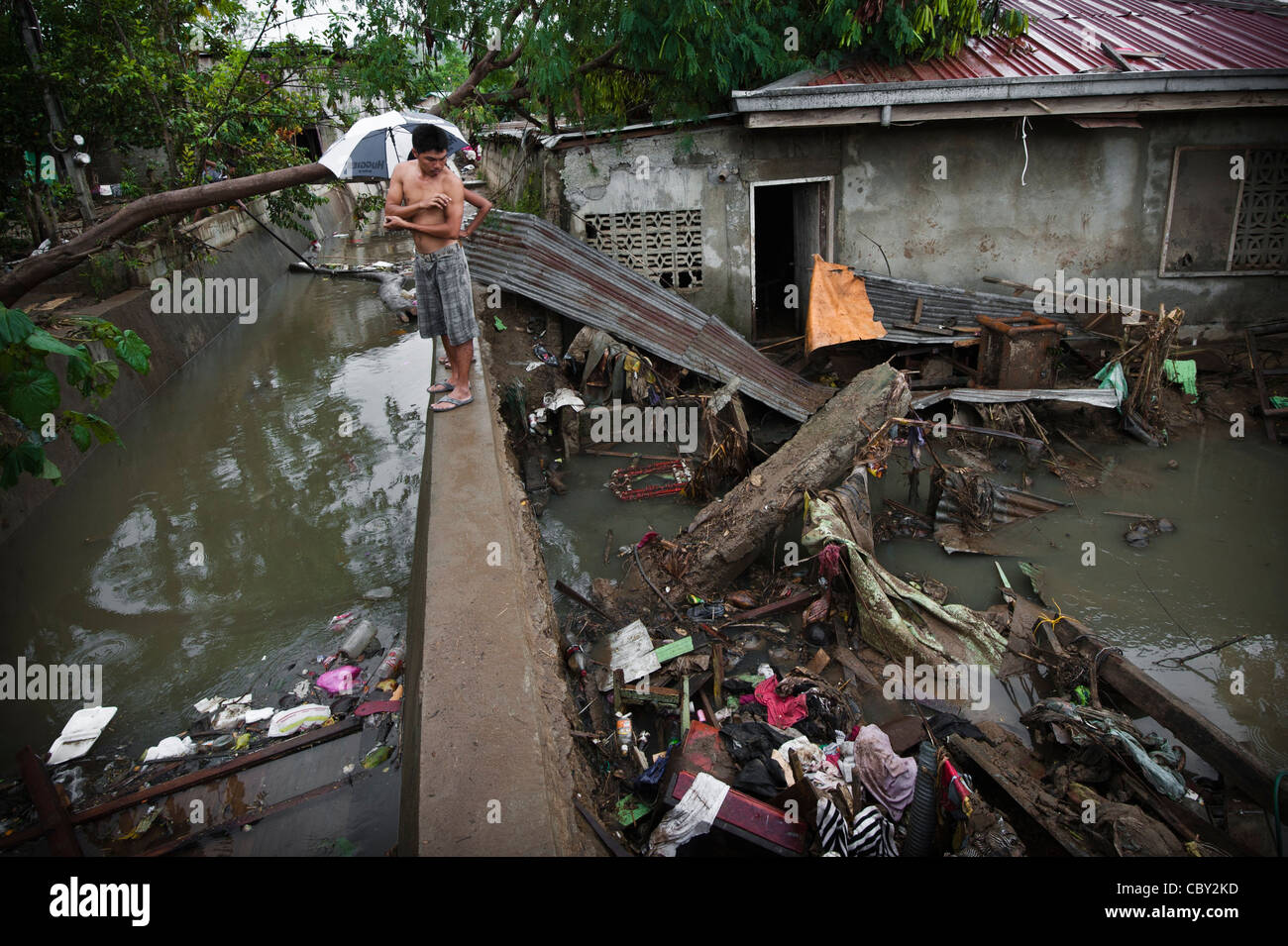 Flood aftermath in Iligan City, Philippines Stock Photo - Alamy