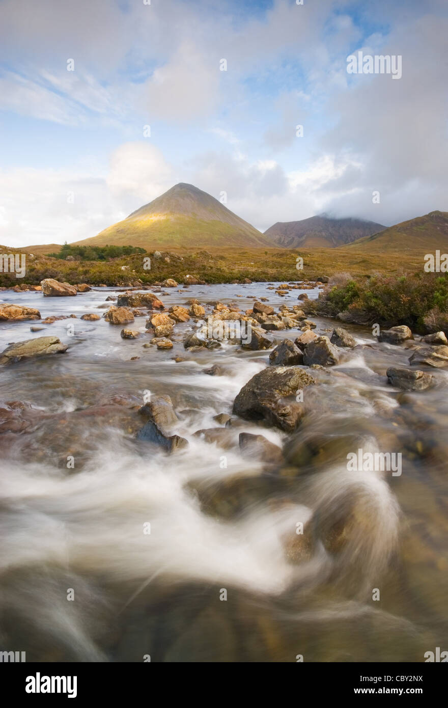 Sligachan waterfalls hi-res stock photography and images - Alamy