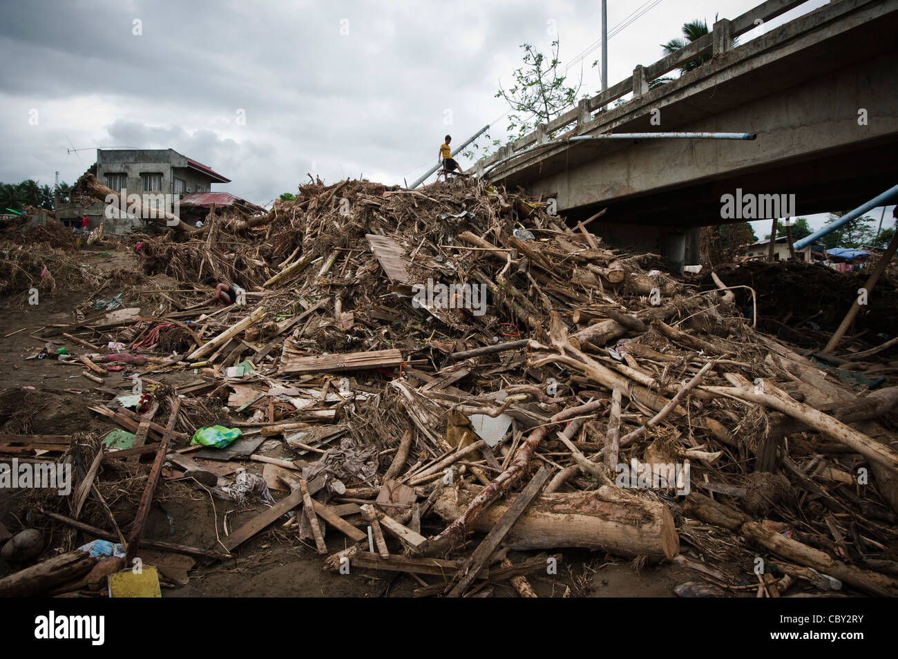 Flood aftermath in Iligan City, Philippines Stock Photo - Alamy